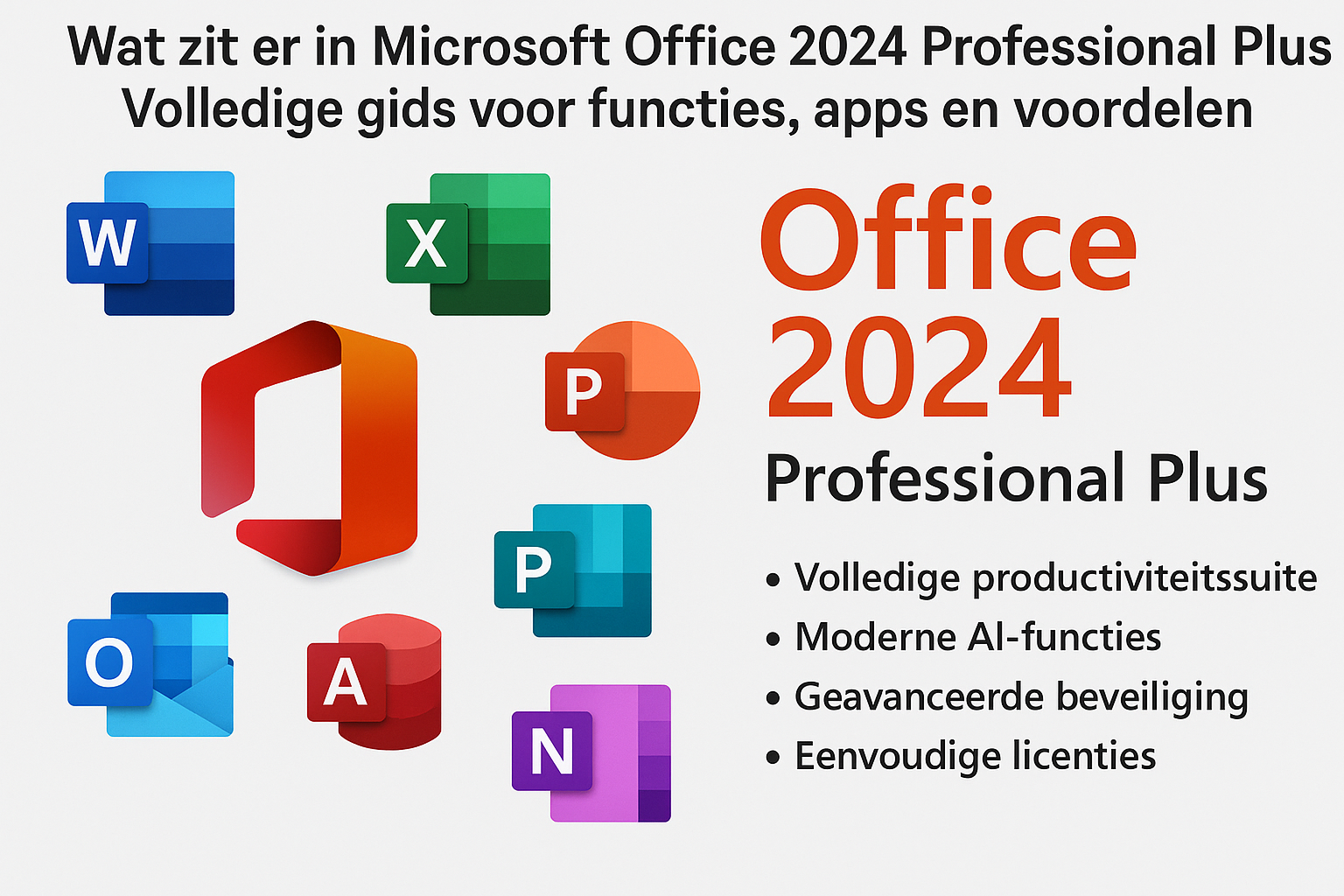 Wat zit er in Microsoft Office 2024 Professional Plus? Volledige gids ...